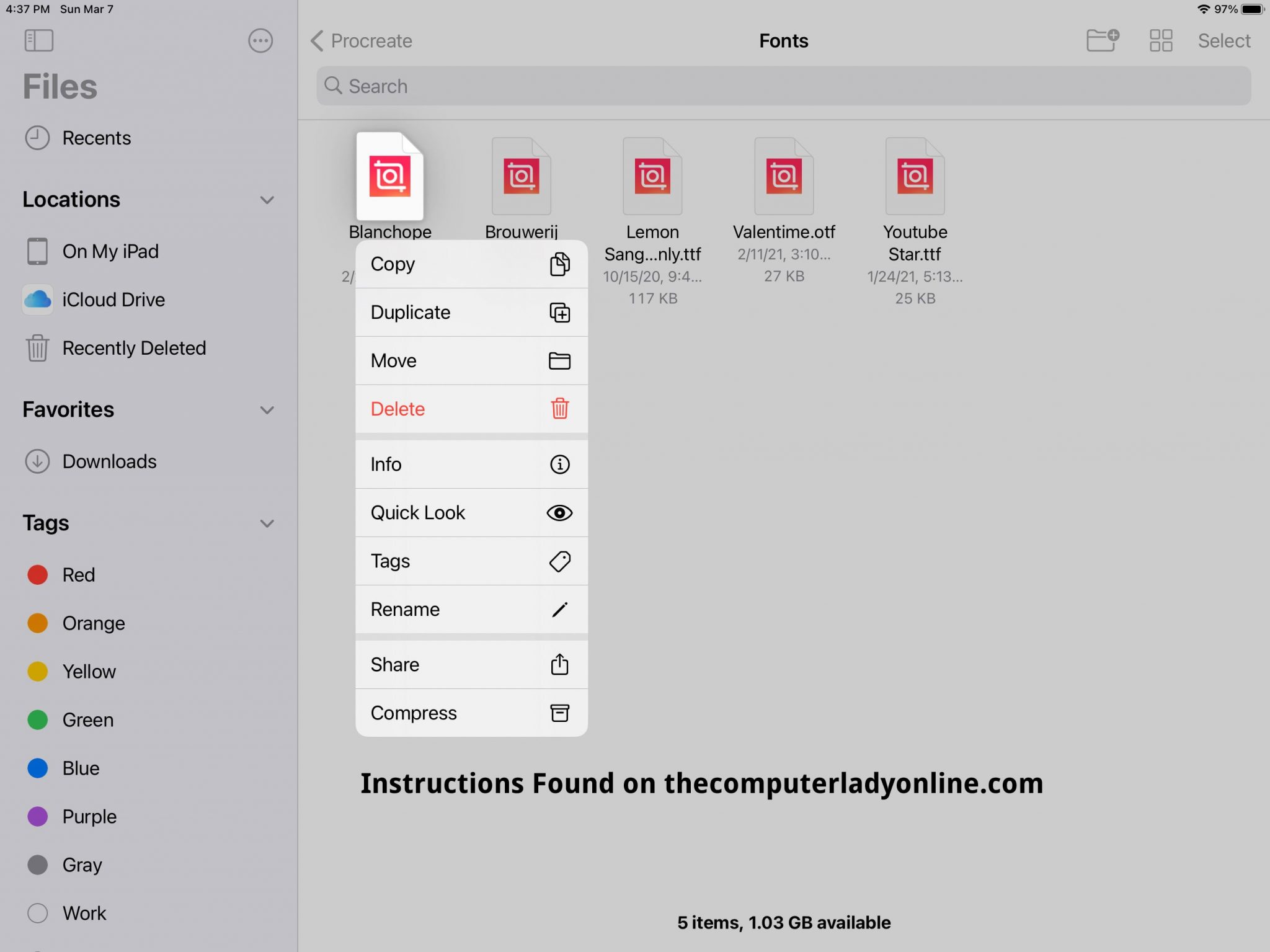How To Delete Fonts From Procreate how-to-delete-fonts-from-procreate